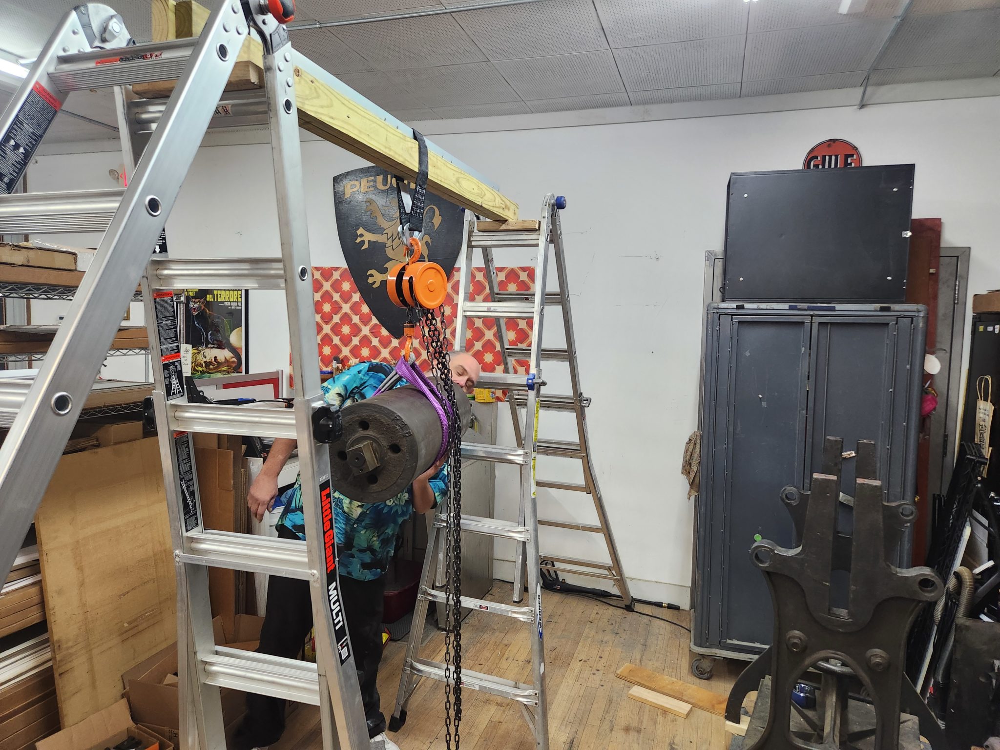 1921 Sturges Etching Press Restoration | Premium Print Studio for ...