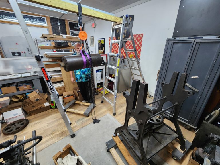 1921 Sturges Etching Press Restoration | Premium Print Studio for ...