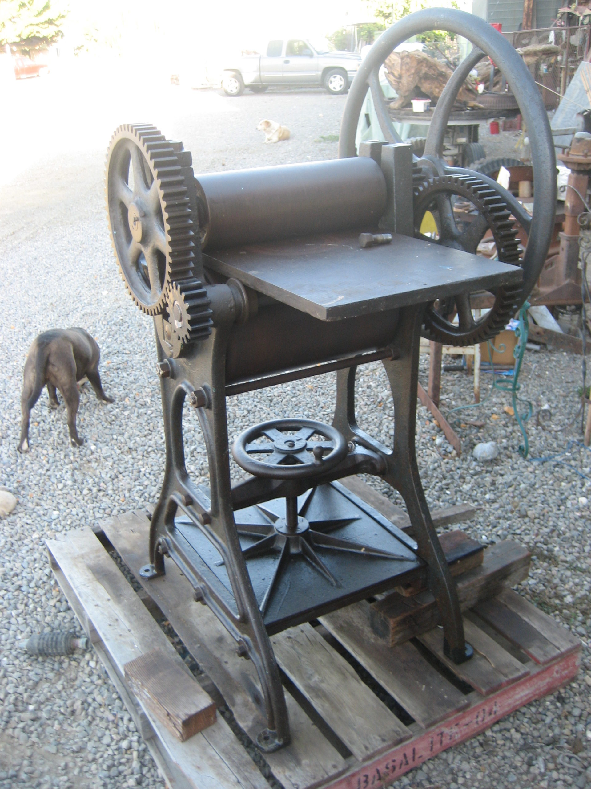 1921 Sturges Etching Press Restoration | Premium Print Studio for ...